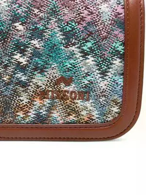 Missoni Patterned Leather Cross Body Bag