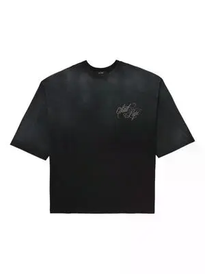 WILLY CHAVARRIA Logo-embroidered T-shirt