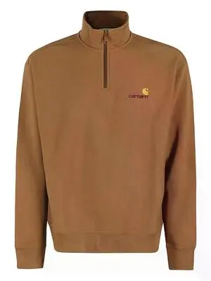 Carhartt Work In Progress Zip-up Sweatshirt - Brown