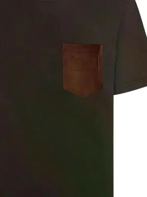 Dolce & Gabbana Logo-stamp Cotton T-shirt