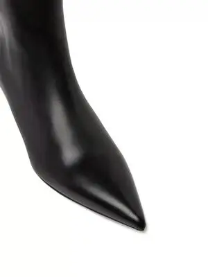 Marsèll Aculeo Basalt Pointed-toe Kitten-heel Boots