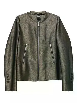 SAPIO Frayed-edge Metallic Jacket
