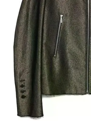 SAPIO Frayed-edge Metallic Jacket