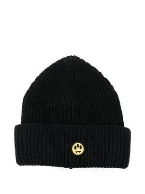 BARROW Cotton Beanie - Black