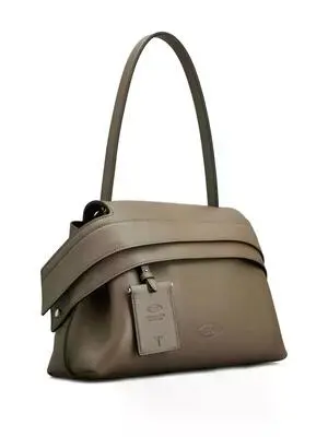 TOD'S Leather Shoulder Bag - Brown
