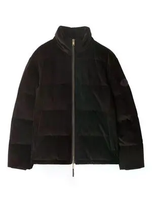 Burberry Corduroy Puffer Jacket - Brown