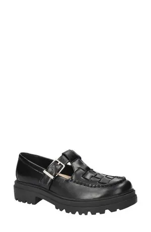 BELLA VITA Lug Sole Loafer - Black