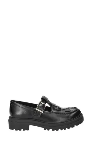 BELLA VITA Lug Sole Loafer - Black