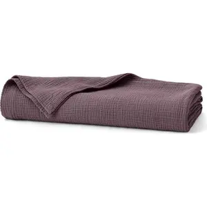 BOLL & BRANCH Dream Bed Blanket - Plum