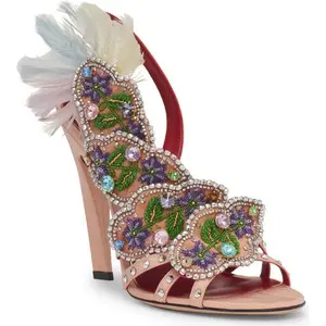 Valentino Garavani Crystal-embellished Sandal
