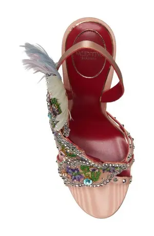 Valentino Garavani Crystal-embellished Sandal