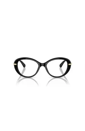 SWAROVSKI 52mm Oval Optical Glasses - Black