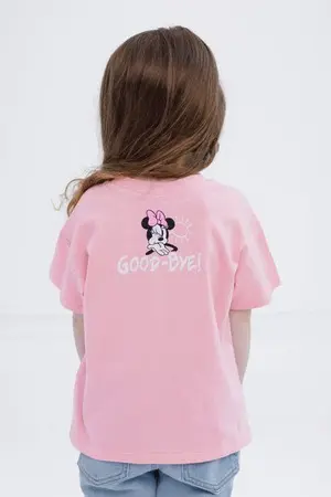 Disney Graphic T-shirt - Last Day Of School/ Peach
