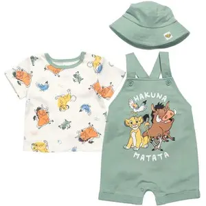 Disney Shortall, T-shirt & Hat Set - Lion King Multicolor