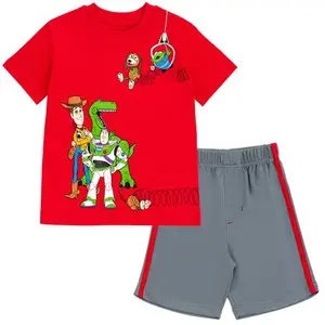Disney T-shirt & Mesh Shorts Set - Toy Story Red