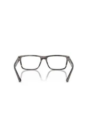 FERRARI 55mm Rectangle Optical Glasses - Grey