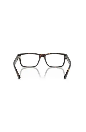 FERRARI Rectangle Full Rim Acetate Eyeglasses - Tortoise