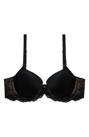Wacoal Vivid Attraction Underwire T-shirt Bra - Black