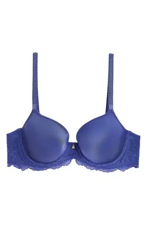 Wacoal Vivid Attraction Underwire T-shirt Bra - Skipper Blue