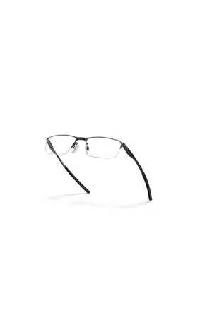 Oakley 54mm Rectangle Optical Glasses - Black