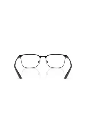 Giorgio Armani 53mm Square Optical Glasses - Black