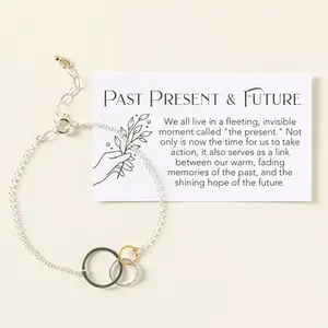 UNCOMMON GOODS Past Present Future Bracelet
