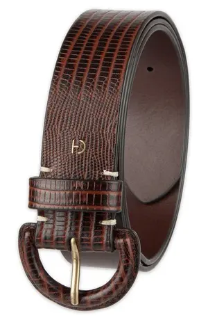 Cole Haan Embossed Leather Belt