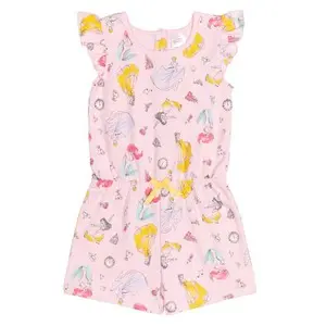 Disney Princess Sleeveless Skater Romper - Princess Pink