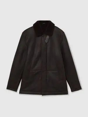 REISS Raven Shearling Jacket