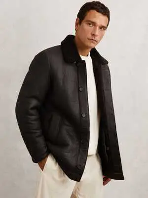 REISS Raven Shearling Jacket
