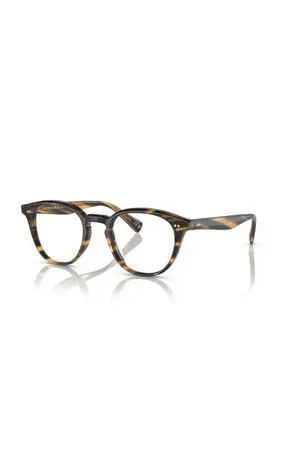 Oliver Spencer 48mm Phantos Optical Glasses - Black