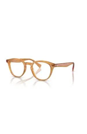 Oliver Spencer 48mm Phantos Optical Glasses - Yellow