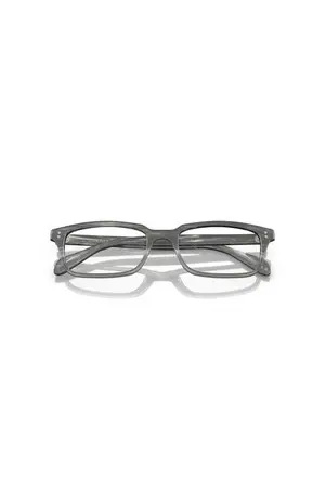Oliver Spencer 53mm Rectangle Optical Glasses - Grey