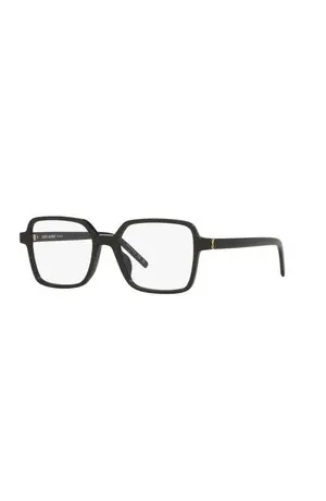 Saint Laurent 54mm Rectangle Optical Glasses - Black