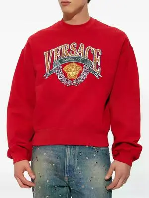 Versace Medusa Appliqué Sweatshirt