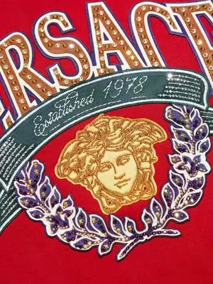 Versace Medusa Appliqué Sweatshirt