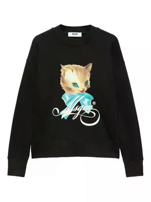 MSGM Printed Sweatshirt
