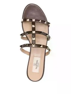 Valentino Garavani Rockstud Slide Sandals