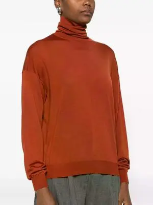 Saint Laurent Roll-neck Top