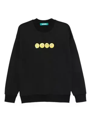 BARROW Graphic-print Crew-neck Sweatshirt