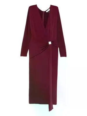 NISSA V-neck Wrap Dress