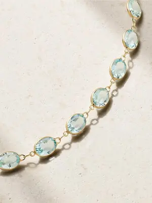 Jia Jia Chakra Aquamarine Necklace