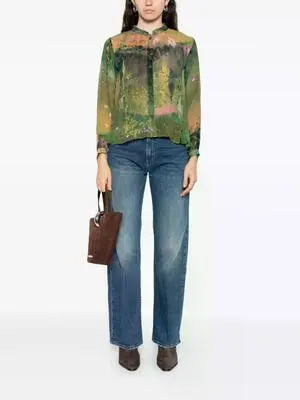 YAVI Printed Blouse