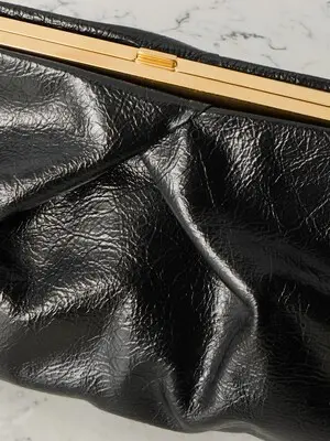 Dries Van Noten Leather Clutch