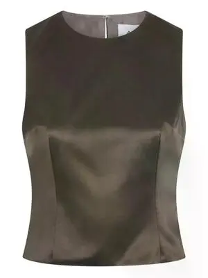 ALFIE Satin Tank Top - Grey