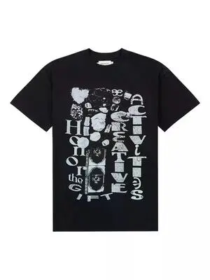 HONOR THE GIFT Creative T-shirt - Black