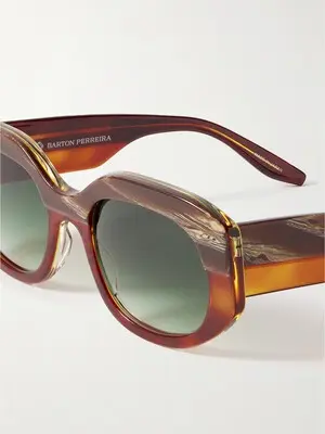 Barton Perreira Sueno Round-frame Sunglasses