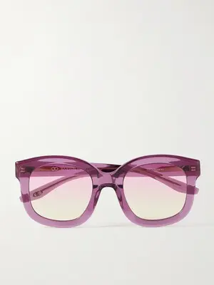 Barton Perreira Quannah D-frame Sunglasses - Pink