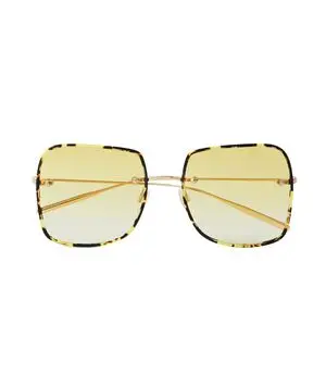Barton Perreira Sharona Round-frame Sunglasses - Tortoiseshell