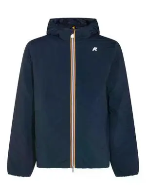 K-WAY Logo-detail Hooded Jacket